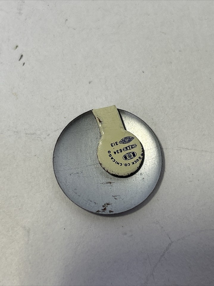 1964 LBJ Lyndon B Johnson Vote Humphrey Tab Campaign Lapel Pin Fold ...