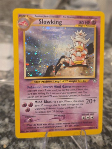 SLOWKING 14/111 HOLO RARE NEO GENSIS 1999 POKEMON CARD PC-110 NM | eBay
