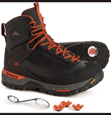 Simms G4 Pro Powerlock Wading Boot - BRAND NEW - Size 11 8 9 10 12 Fly ...