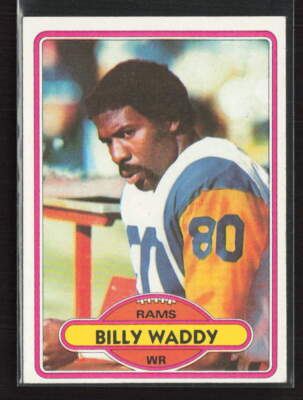 1980 Topps #342 Billy Waddy EX/NM | eBay