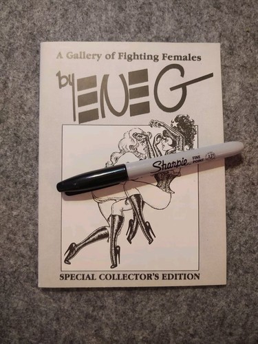 ENEG Gallery of Fighting Females 1994 Gene Bilbrew pinups ~eric stanton willie | eBay