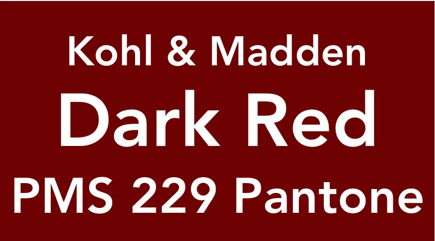 Pantone Dark Red