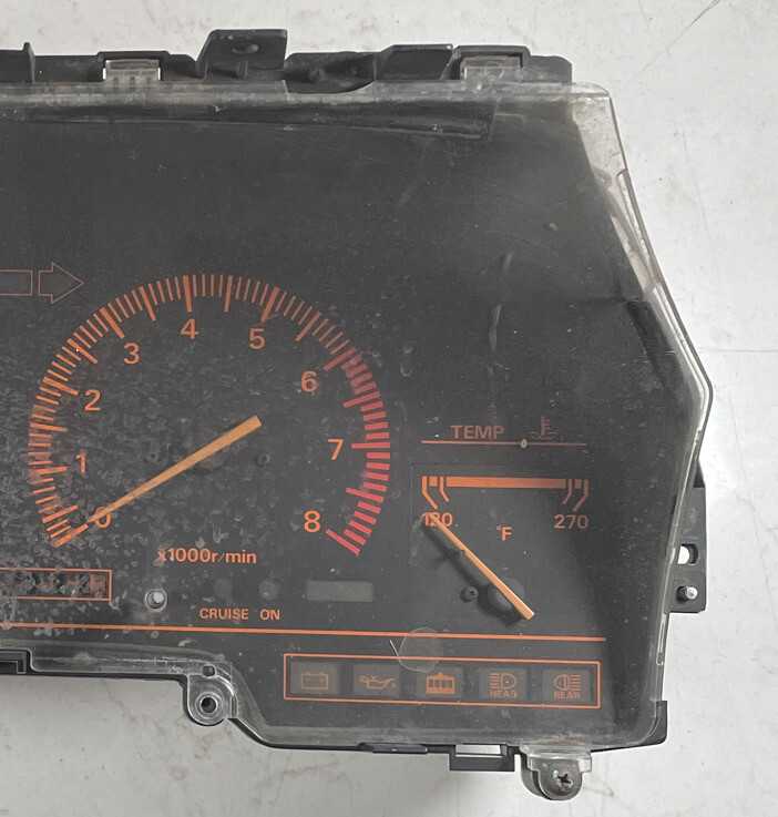1985-1986 NISSAN 300ZX 300 ZX SPEEDOMETER INSTRUMENT CLUSTER UNIT MPH ...