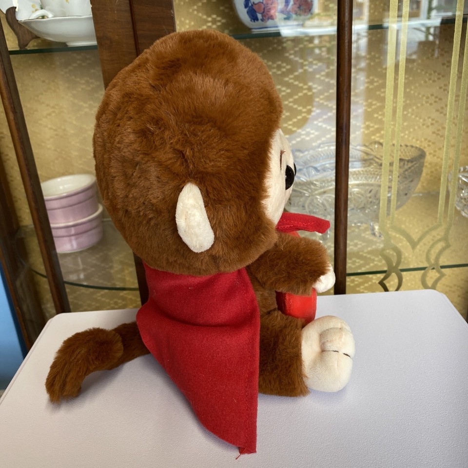 Plush Soft Toy Monkey Love Hearts My Hero Official Swizzels Cuddly 10 ...