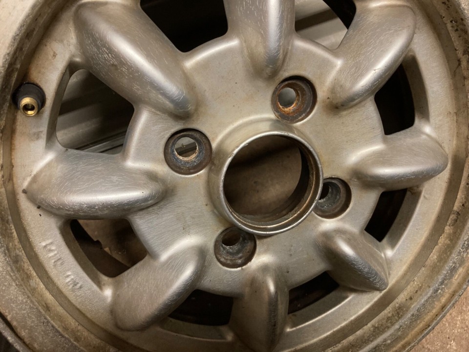 Period " SUPERLITE " Classic Mini Cooper 12inch Alloy Rims - Good ...