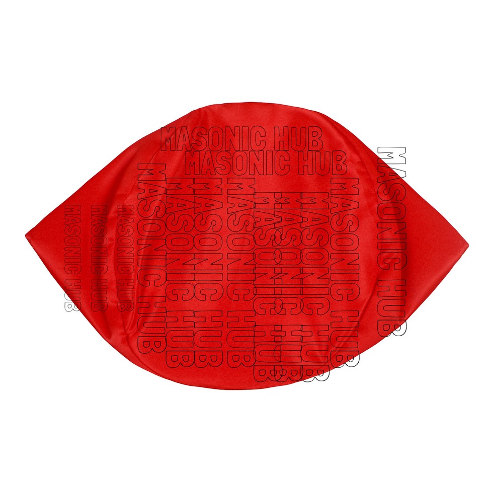 Royal Arch Masons Red Soft Cap with Royal Arch Emblem - Freemason ...