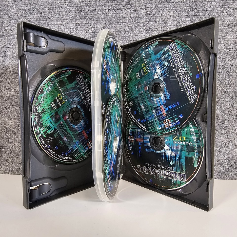 Ghost in the Shell: Legends of Anime Box Set (DVD) Plus Bonus DVD ...