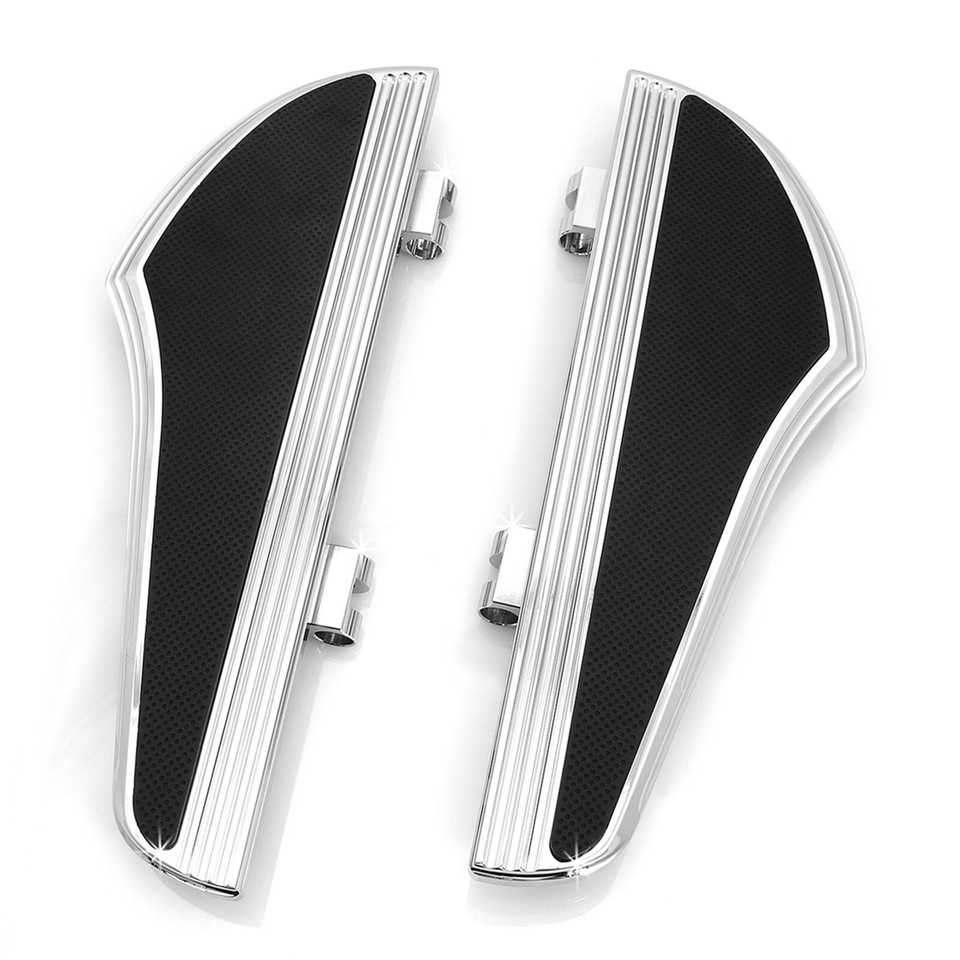 Floorboards highway footrest Defiance Chrome for Harley Road king Dyna ...