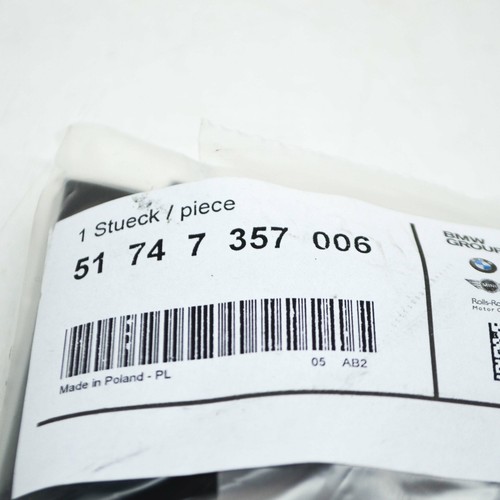 NEW BMW 7 G11 FRONT BUMPER GRILLE COVER 51747357006 7357006 2016 OEM | eBay