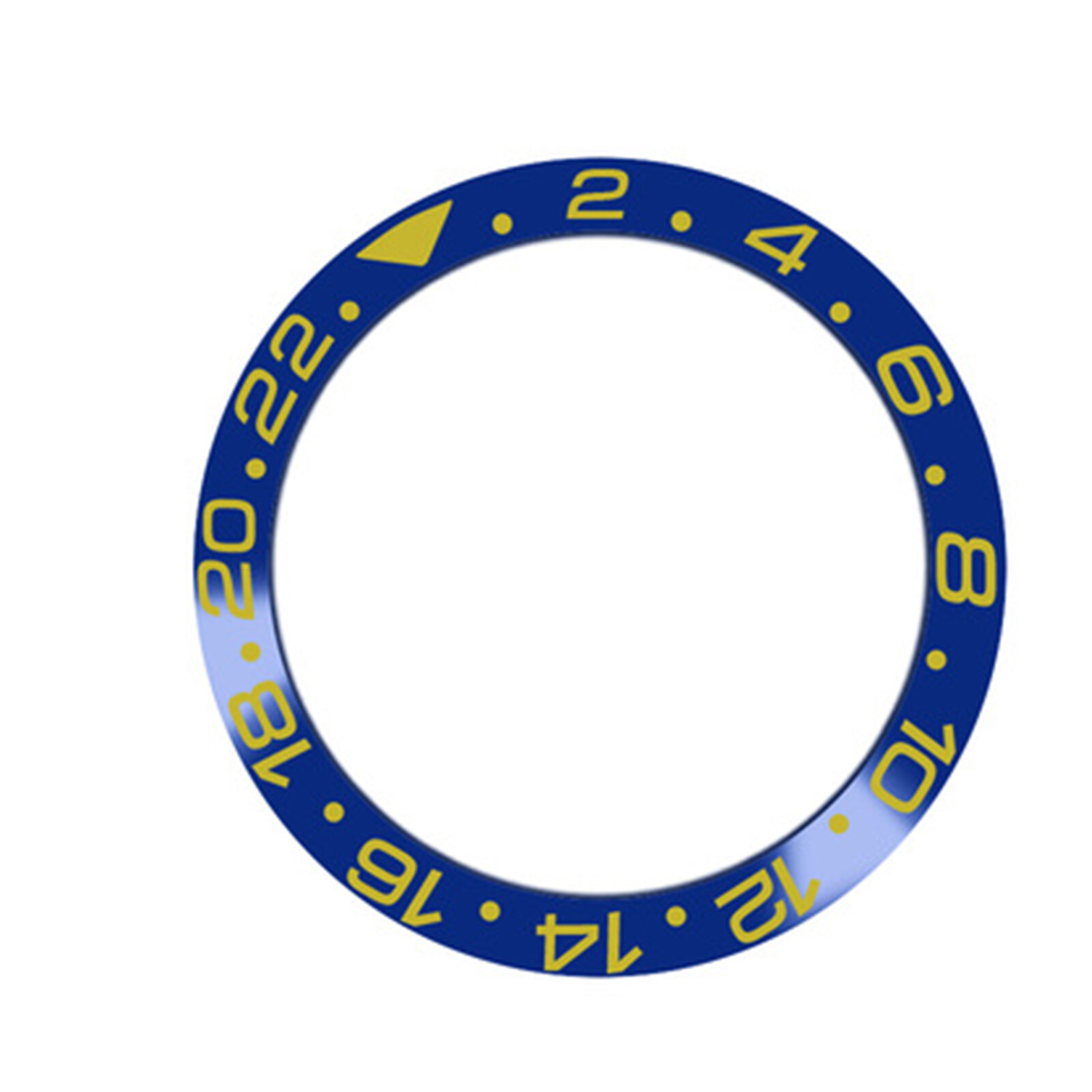 Watch Bezel Aluminum/ Ceramic Insert Watch Ring for 40mm GMT Watch ...