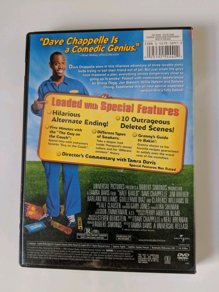Half Baked DVD | eBay UK