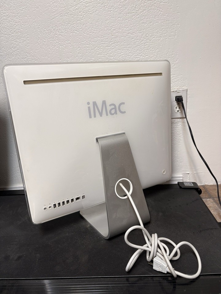 Apple iMac 5,1 A1208 late 2006 17" 2.0 Core 2 Duo 2GB RAM 160GB HD CD ...