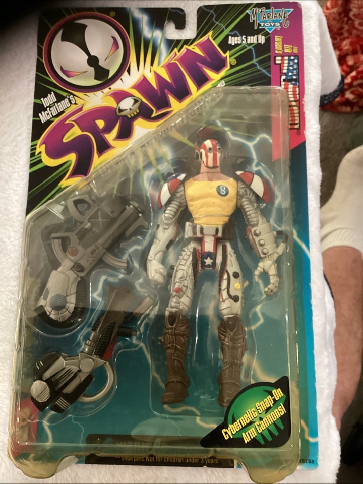Todd Mcfarlane Spawn Ultra Action Figures SUPER PATRIOT Series 6 BLUE ...