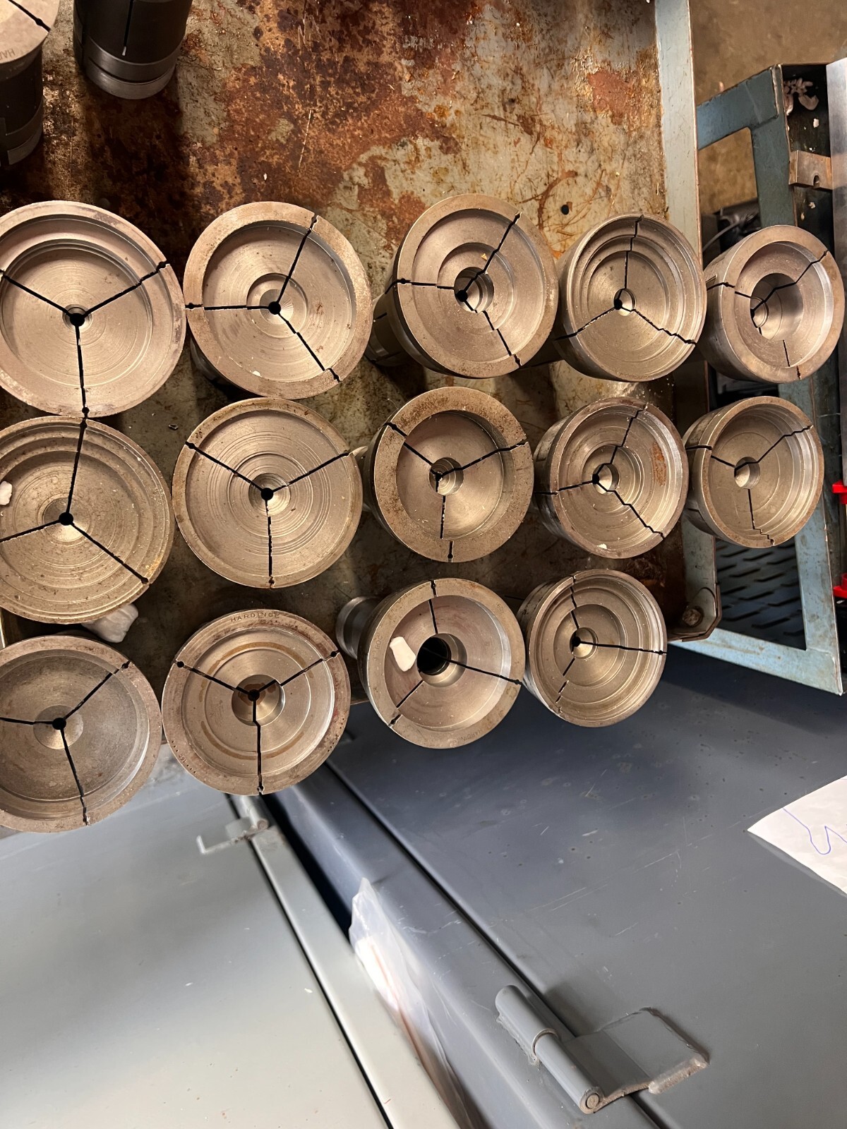 LOT OF HARDINGE 16C 2 " DEEP OC STEP COLLETS LOT OF 3 COLLETS | eBay