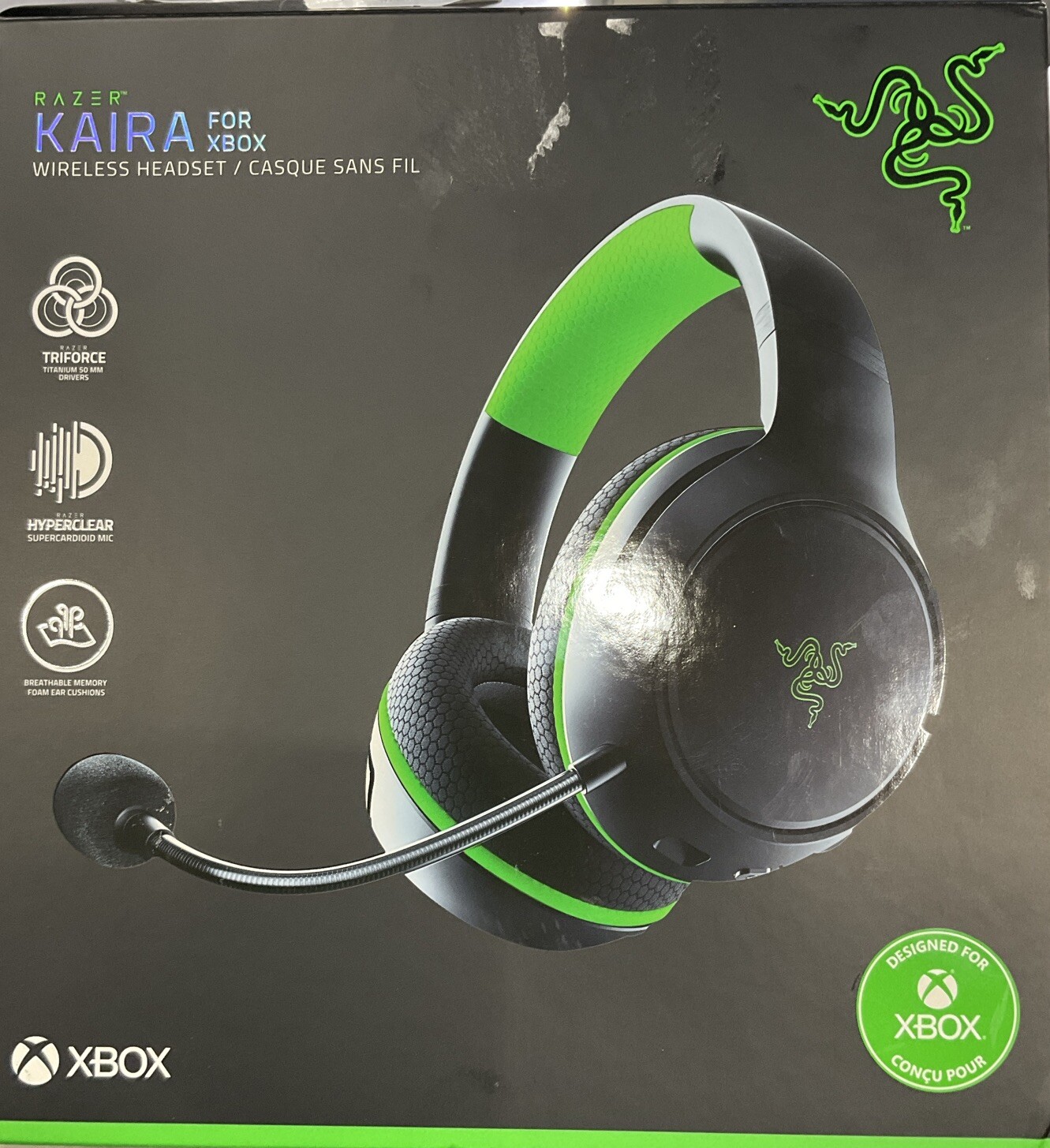 Razer Kaira Wireless Gaming Headset for Xbox Series X|S, Xbox One ...