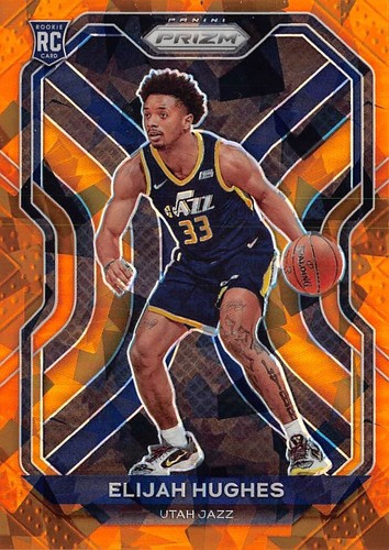 2020-21 Panini Prizm Prizms Orange Ice #271 Elijah Hughes p2s-28329 | eBay
