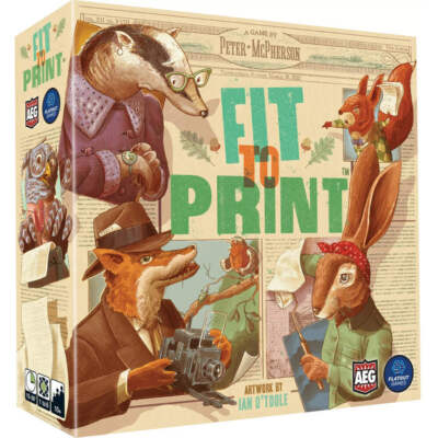Fit to Print Fast-Paced Exciting and Fun Strategy Game for Competitive ...
