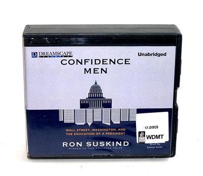 BOOK/AUDIOBOOK CD Ron Suskind History Politics Economics CONFIDENCE MEN ...