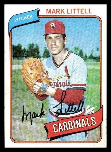 1980 Topps #631 Mark Littell St. Louis Cardinals Baseball card | eBay