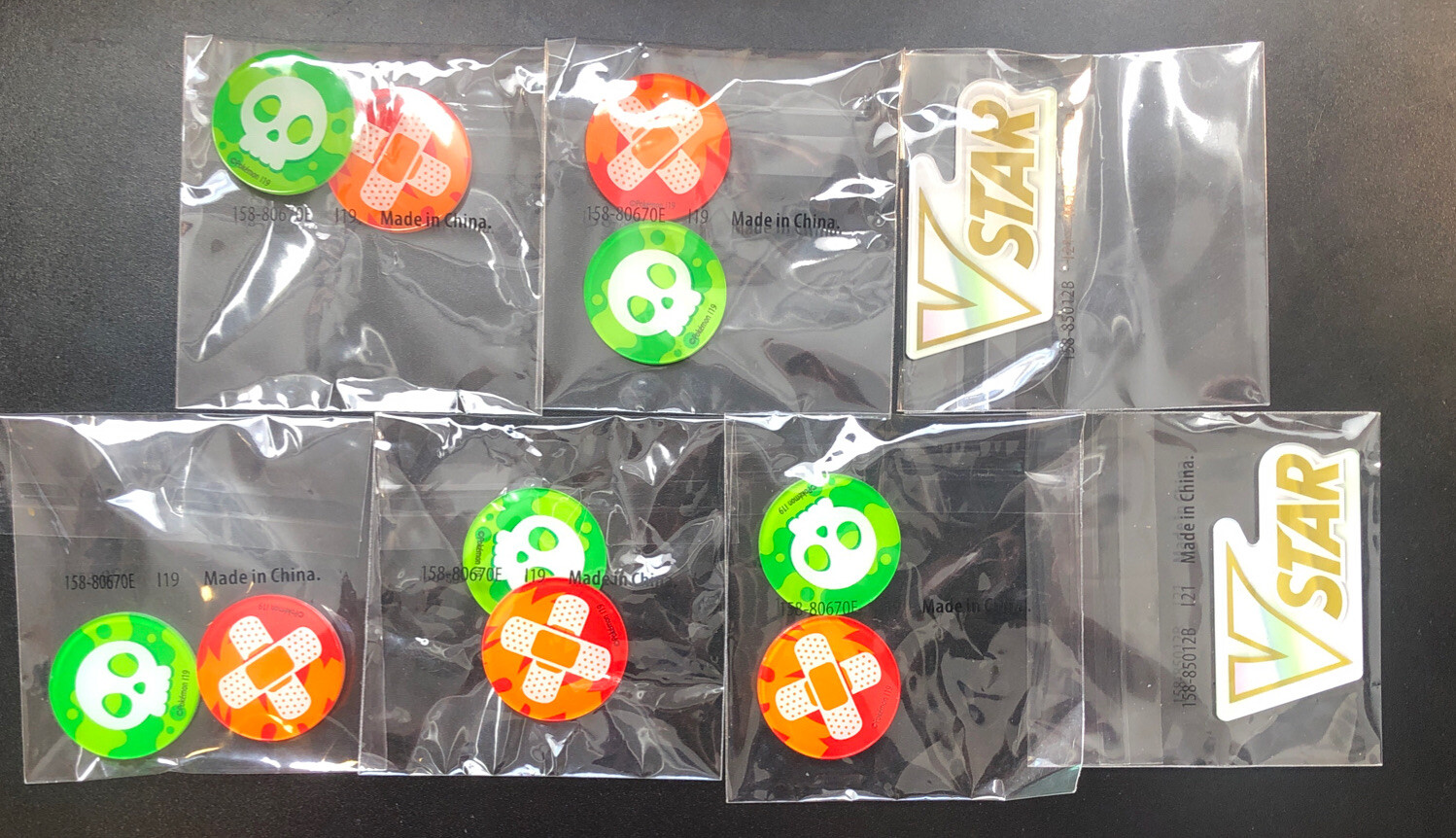 Pokemon Damage Counter x 5 + V Star Markers x 2 SEALED NEW | eBay