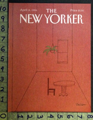 1986 HOUSE DECOR INTERIOR DESIGN FERN ROBERT TALLON ART NEW YORKER ...