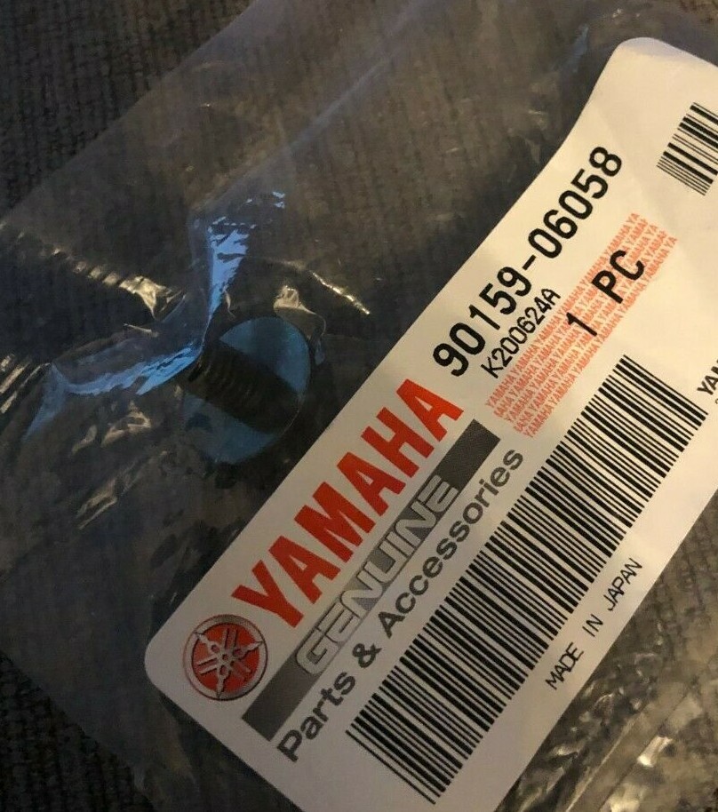 Yamaha 90159-06058-00 - SCREW WITH WASHER PW50 | eBay