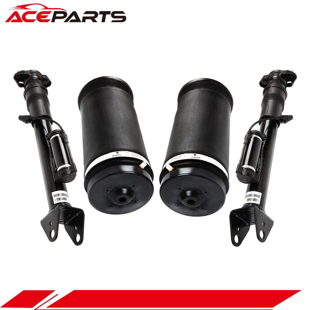4x Rear Air Suspension Struts & Springs For Mercedes GL450 ML350 X/W164 ...