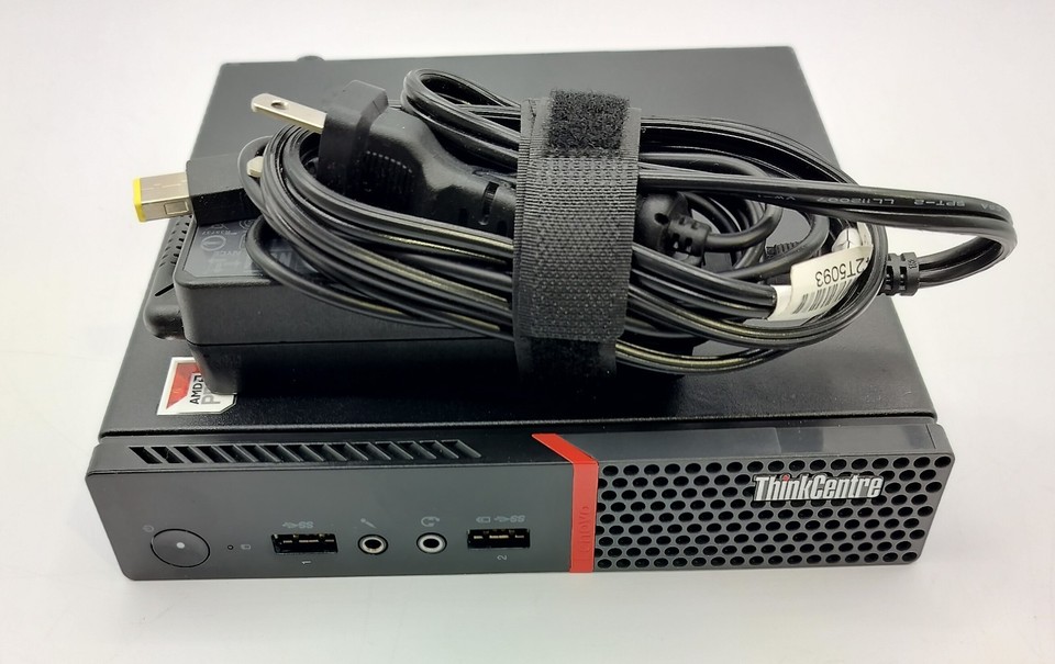 Lenovo ThinkCentre M715Q Tiny AMD Pro A6-8570E R5 8GB 120GB SSD Win 10 ...