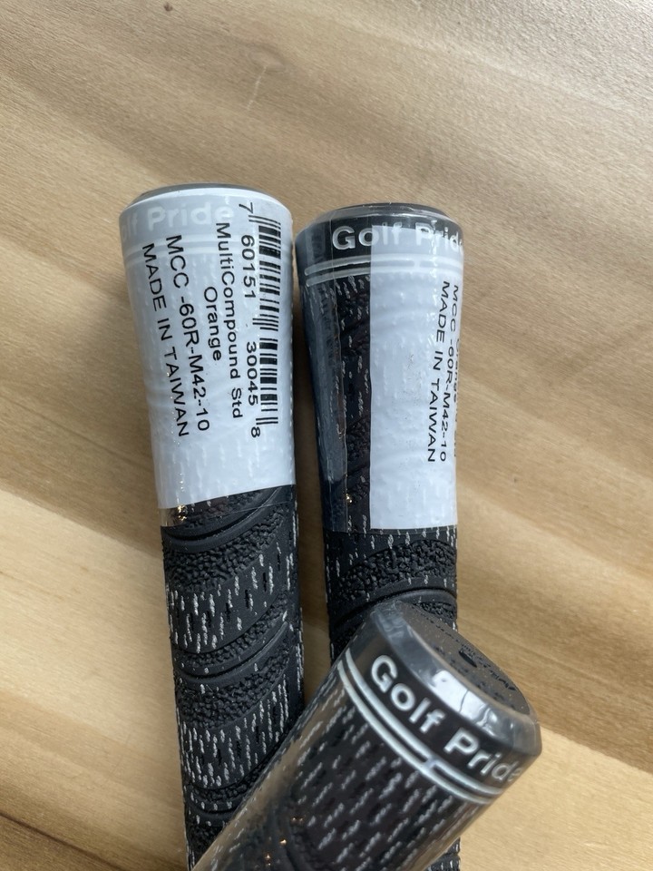 (3) NEW Golf Pride MCC Standard Grip - Orange - MCC -60R-M42-10 ...