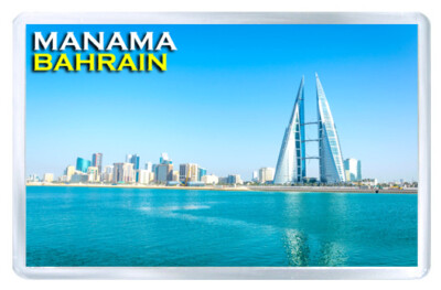 Manama Bahrain Fridge Magnet Souvenir Calamita Frigorifero | eBay