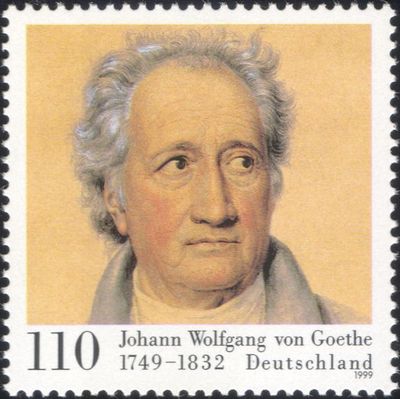 Germany 1999 Goethe/Writers/Authors/Books/Writing/Literature/People 1v ...