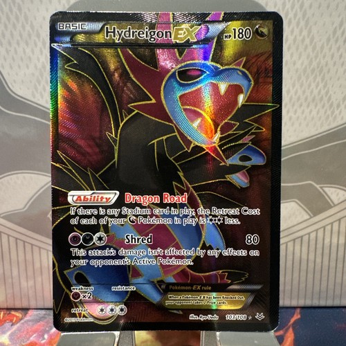 Hydreigon EX 103/108 Full Art Ultra Rare Roaring Skies Pokemon Pokemon ...