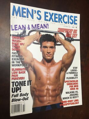 Men’s Exercise Magazine October 1994 John Falocco Jose Gil Championship ...