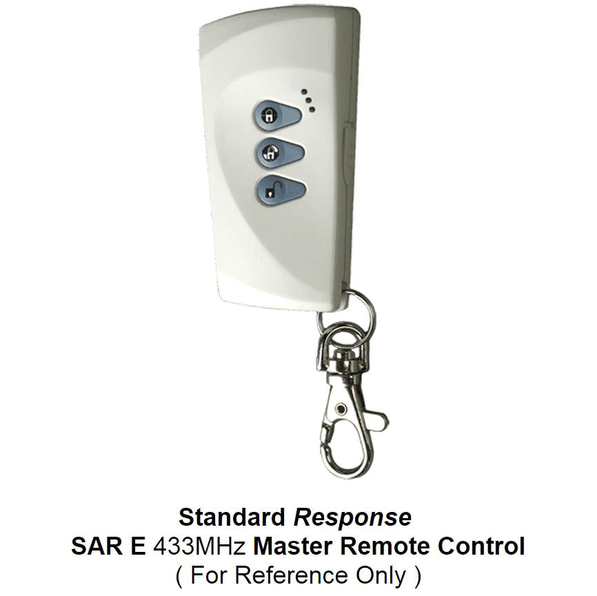 Response Alarms SAR E / SAURC Executive Remote 433MHz Including Guide ...