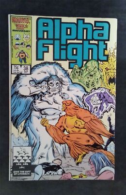 Alpha Flight #38 1986 marvel Comic Book b&b | eBay
