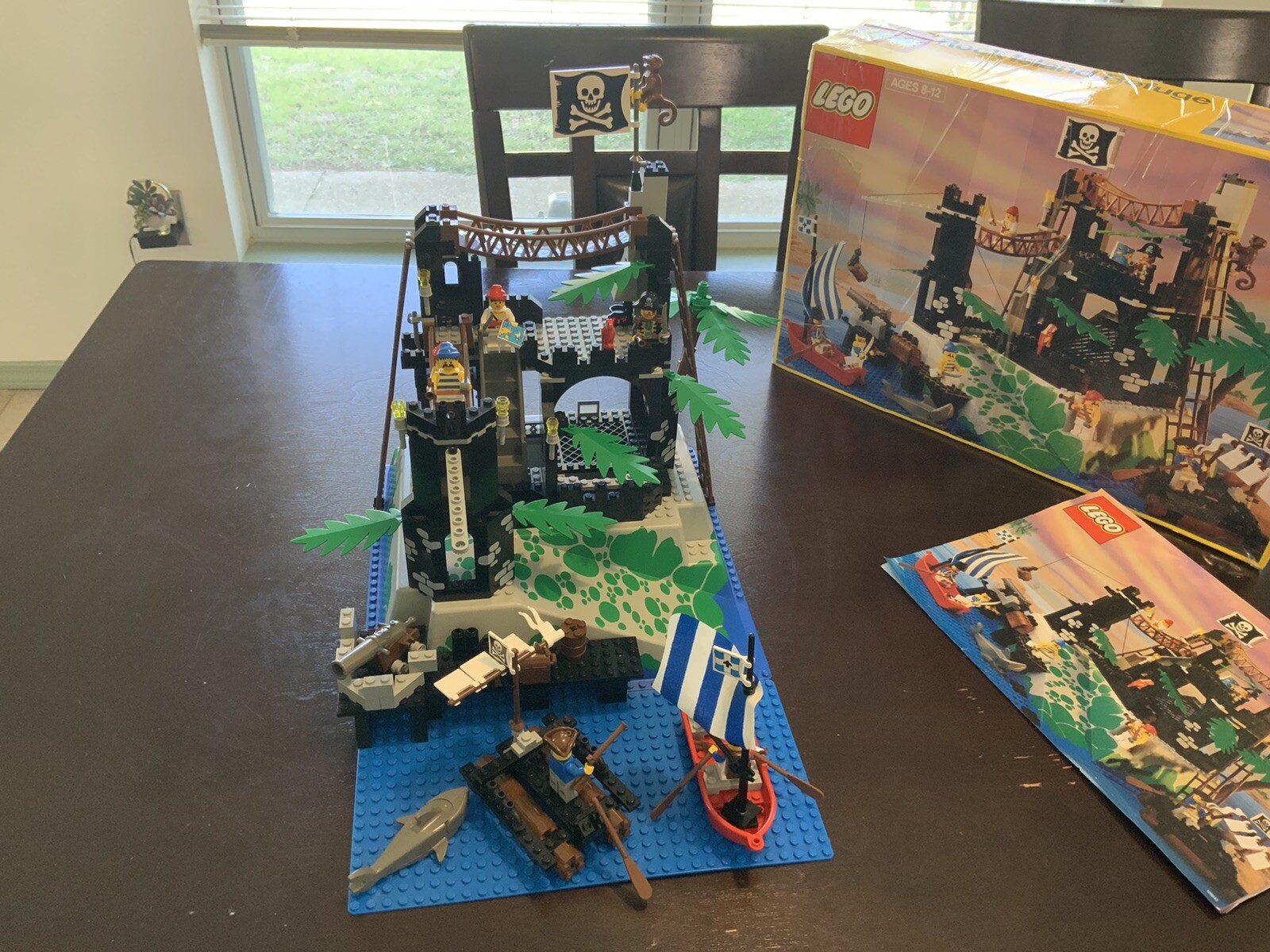 LEGO 6273 Pirates Rock Island Refuge 98% Complete w/ Instructions & Box ...