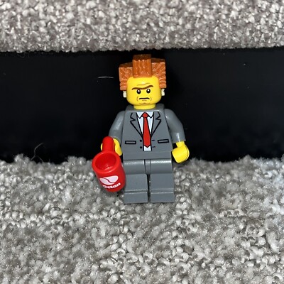 PRESIDENT Lord BUSINESS MINIFIGURE LEGO MOVIE GREY SUIT RED TIE | eBay
