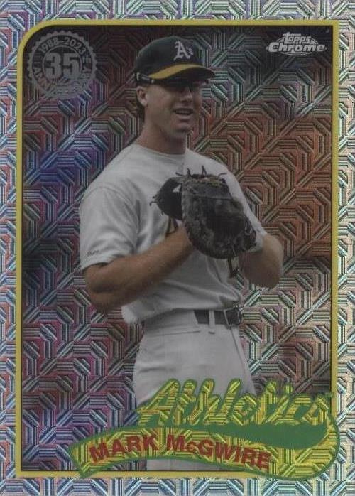 2024 Topps Series 1 - 1989 Topps Chrome Silver Pack Mark McGwire #T89C ...