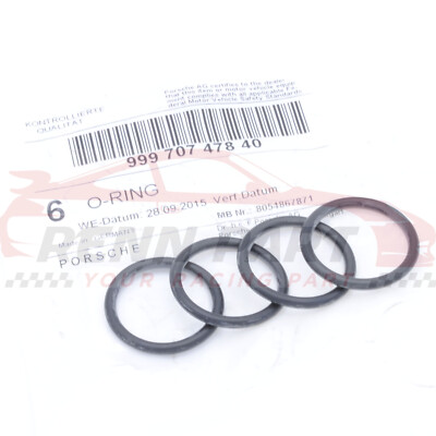 Genuine Porsche O-Ring 999-707-478-40 GT3 GT3RS | eBay