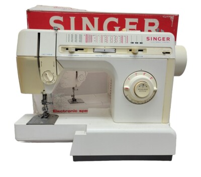 Singer 4830C Sewing Machine with Foot Pedal Electronic Control Box ...