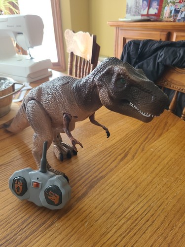 Discovery Kids Remote Control RC T Rex Dinosaur Electronic Toy Action ...