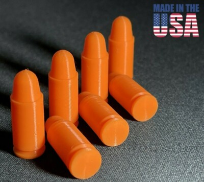 9mm Dummy Rounds, Snap Caps -- Firearms Dry Fire Ammo for Training ...