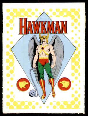 1987 DC Cut Out Card #8 Hawkman | eBay