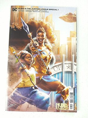 Nubia & The Justice League Special #1 Manhanini Variant Cover (2023 DC ...
