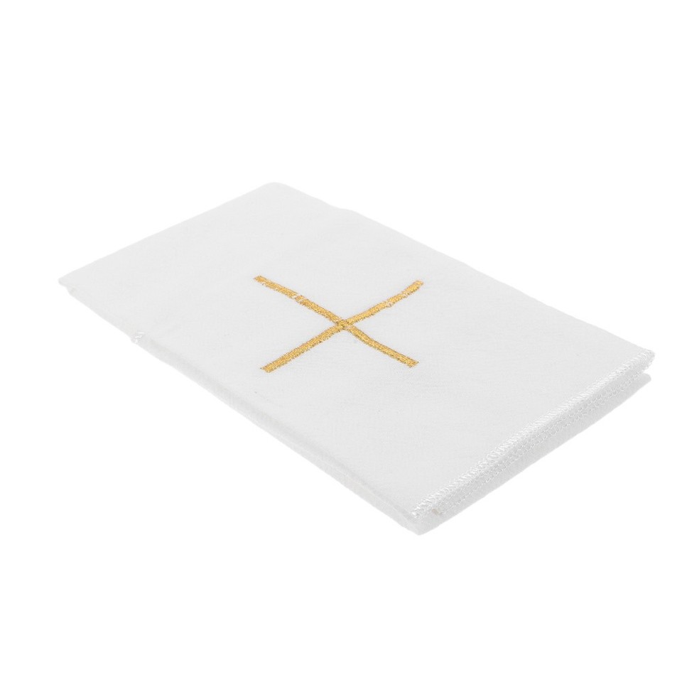 Altar Linen Purificator - Center Embroidered Cross Sacramental Church ...