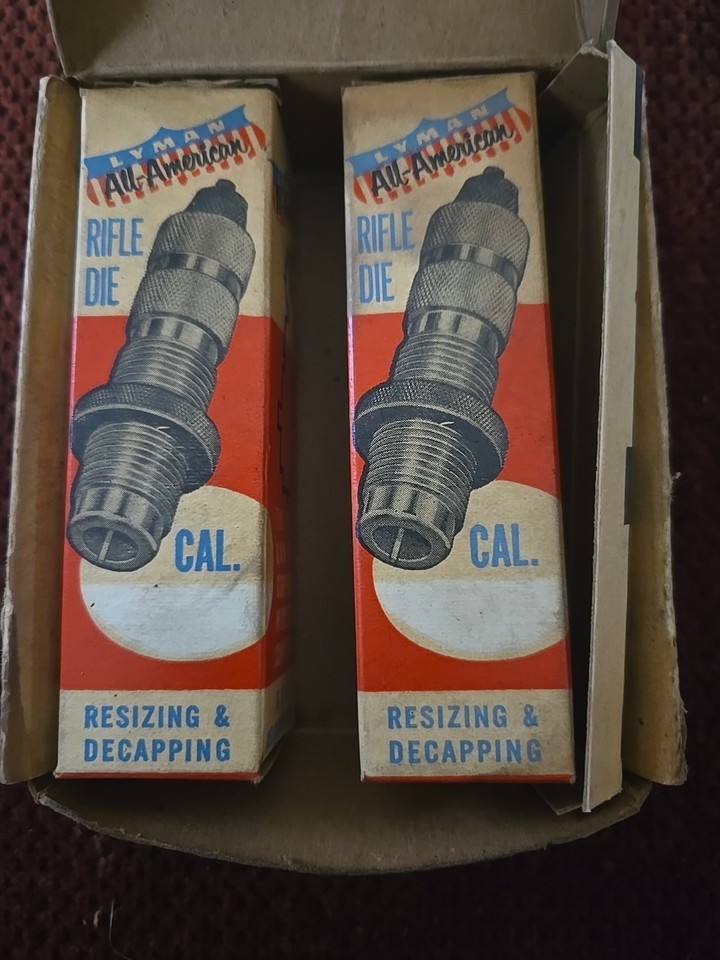 Lyman All-American Rifle Dies for Reloading Ammunition | eBay