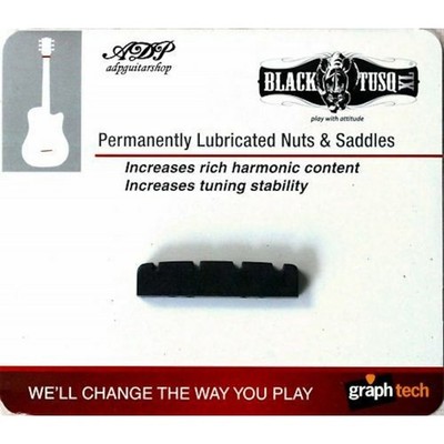Slotted nut Bass Graph Tech Black Tusq XL PT-1200-00 Slotted Nut 41mm ...