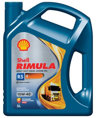 5L SHELL Rimula R5 E 10W-40 L'Huile De Moteur Convient pour Hommes M ...