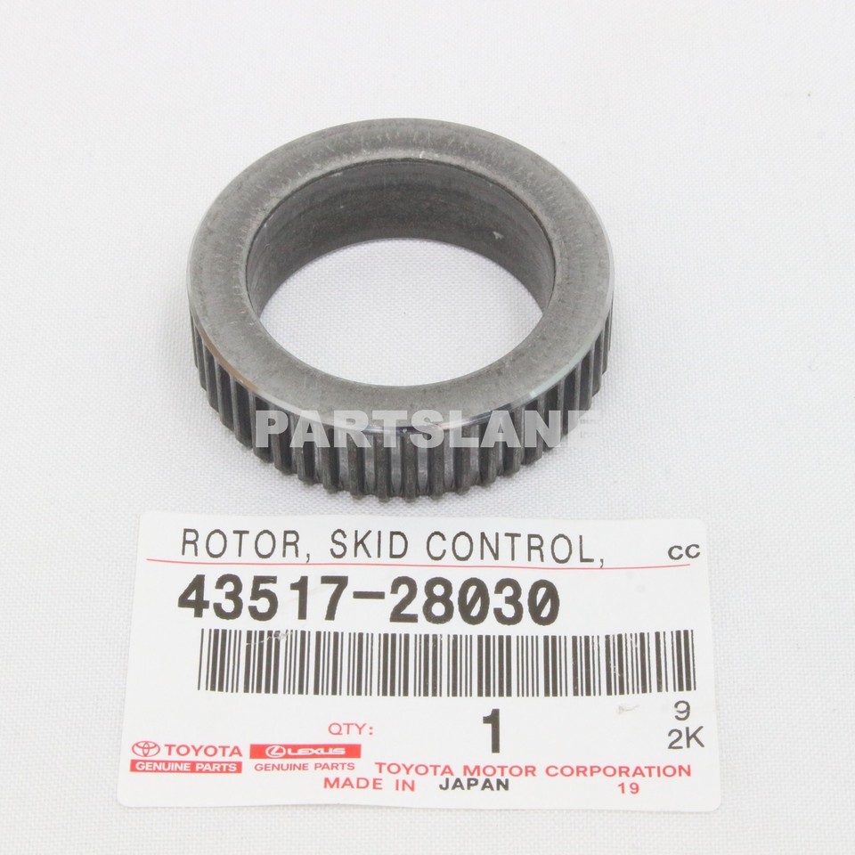 43517-28030 Toyota OEM Genuine ROTOR, SKID CONTROL, REAR | eBay