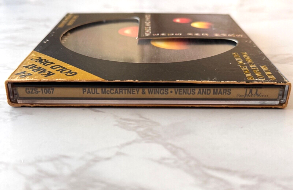 Paul McCartney Venus And Mars CD 24KT GOLD DCC MFSL w/Slipcase! BONUS ...